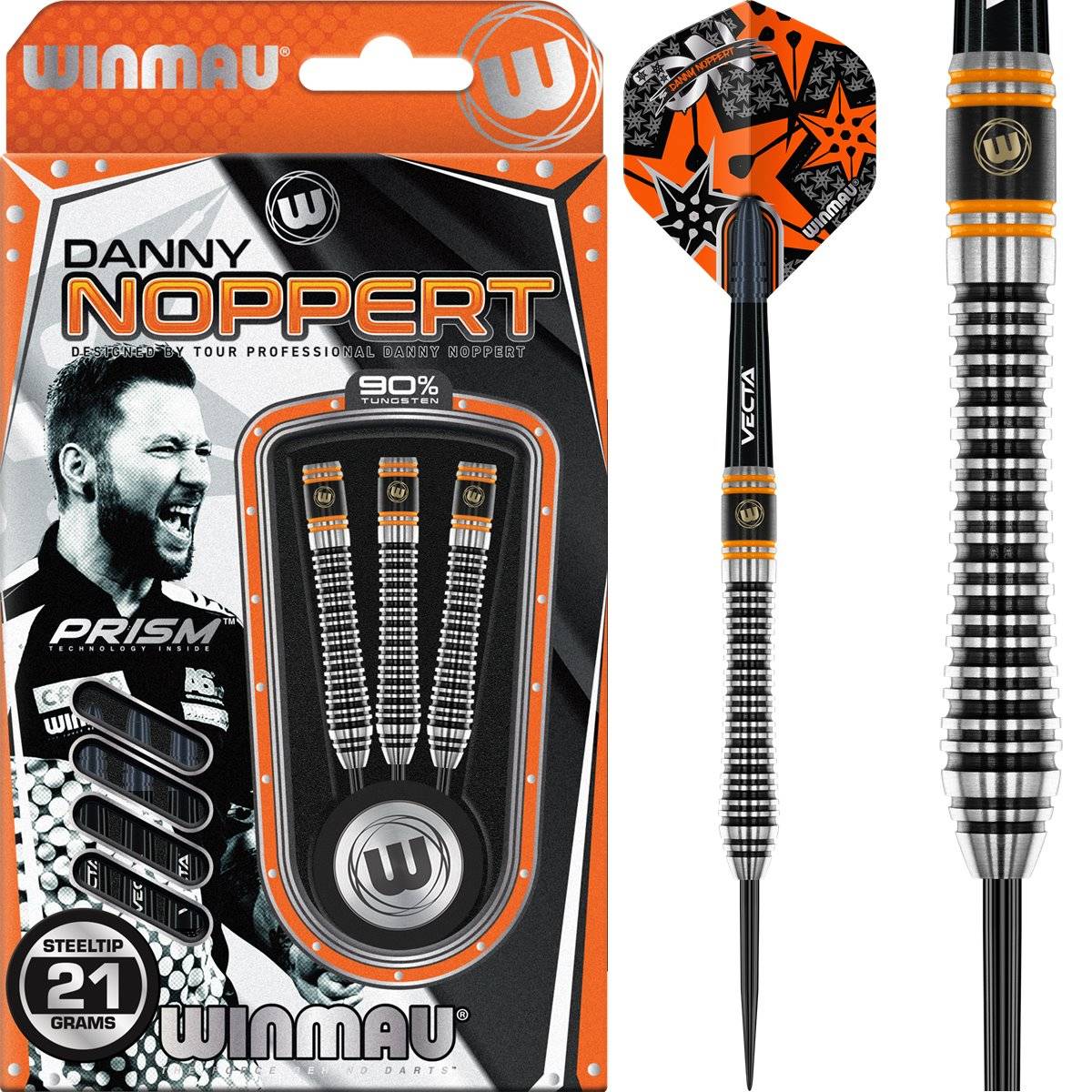Winmau Danny Noppert Signature Edition 2.0 90% Steeldarts 21/23 Gramm ...
