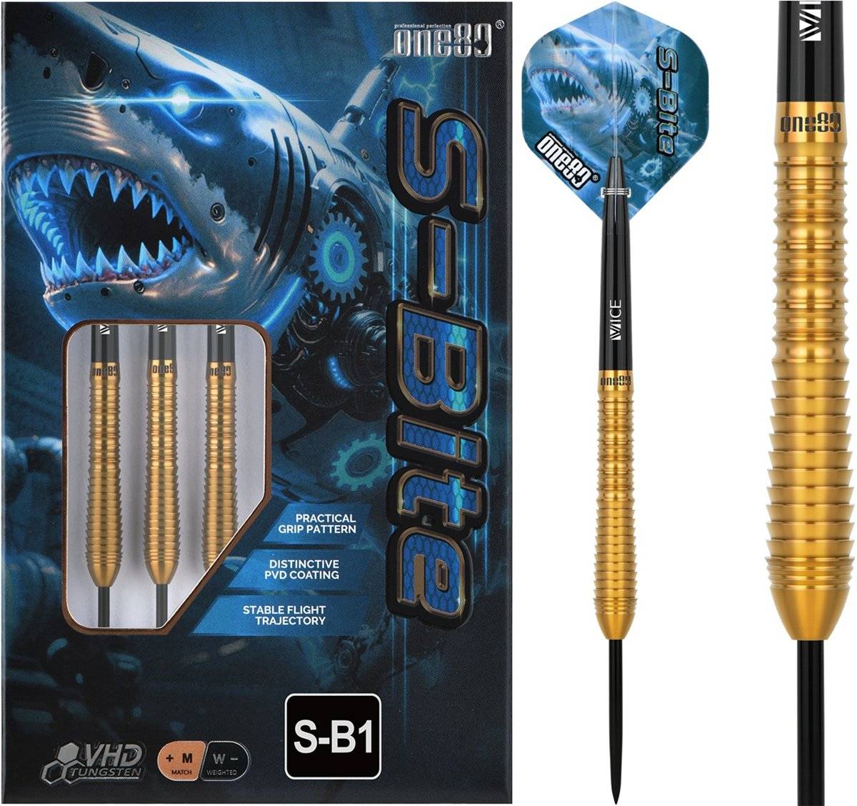 ONE80 Sbite-S-B1 Steeldarts 22/24 Gramm Steeldarts | 22 | ON9723