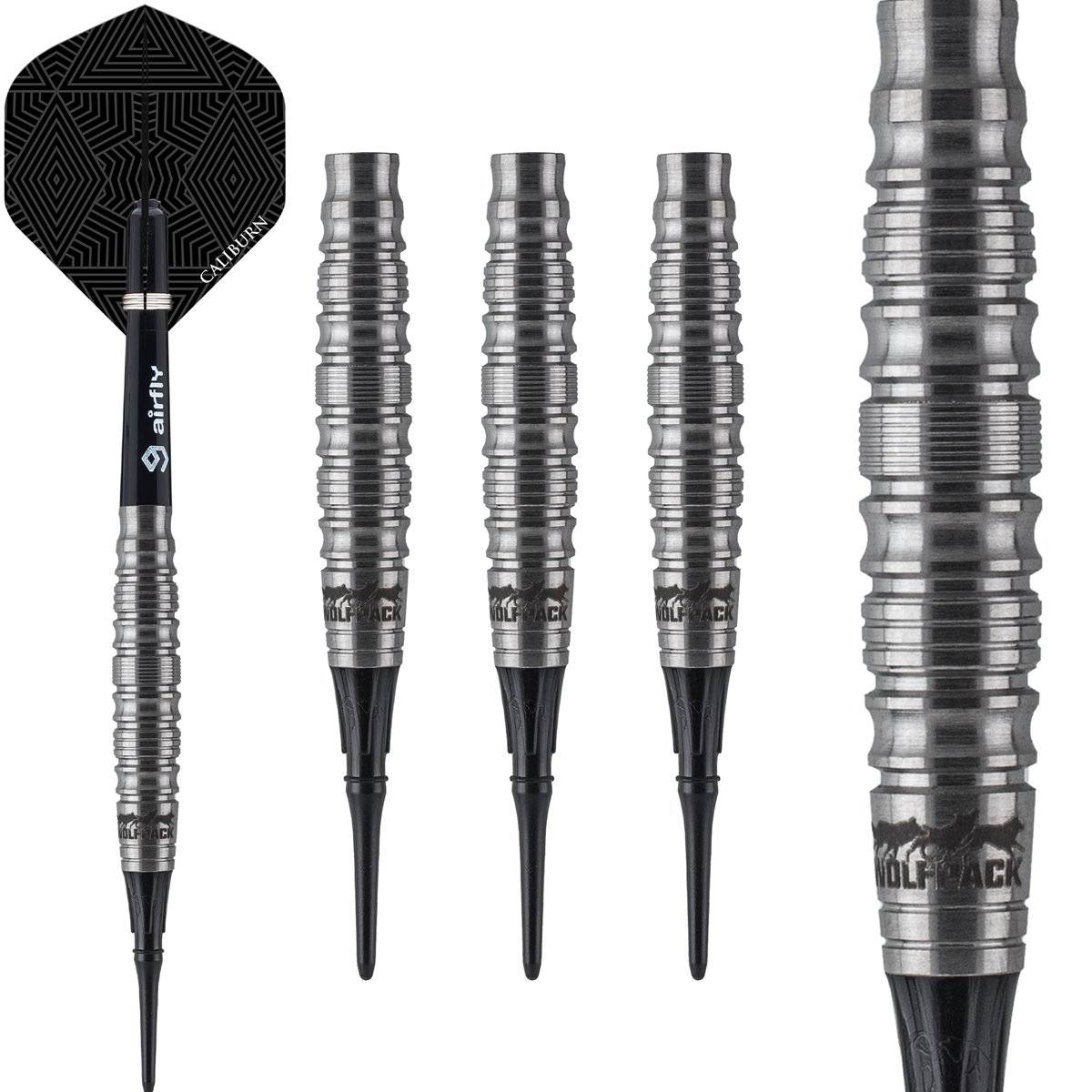 Caliburn Wolfpack W5 90% Softdarts 20 Gramm Softdarts | D8287
